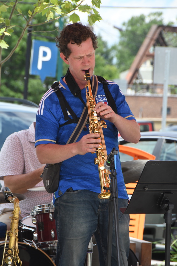 Fun in the Sun: Matty Stecks and the 518 at Jazz on Jay, Thursday, June ...